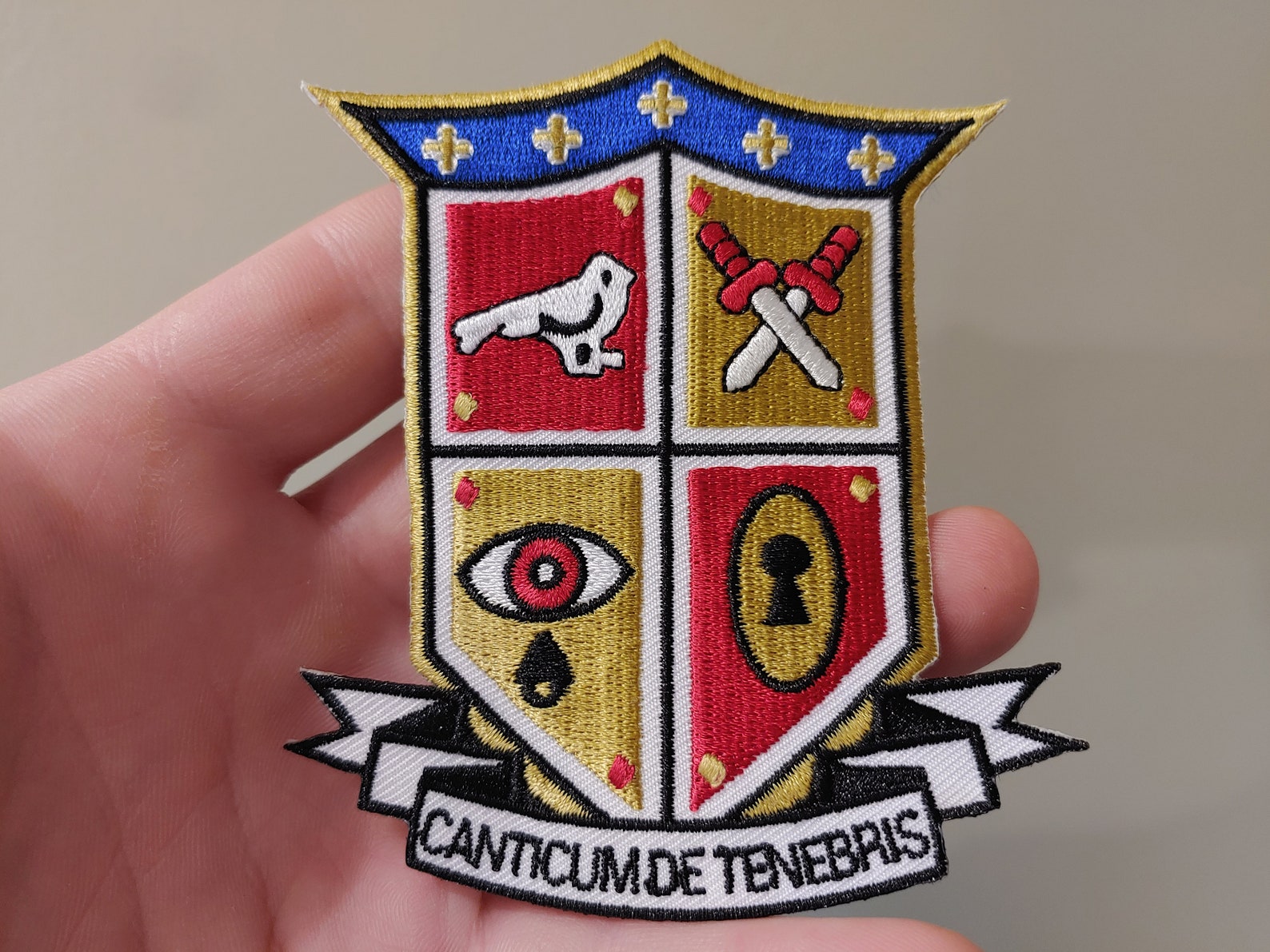 Sparrow Academy Patch Embroidered Crest Patch | Etsy