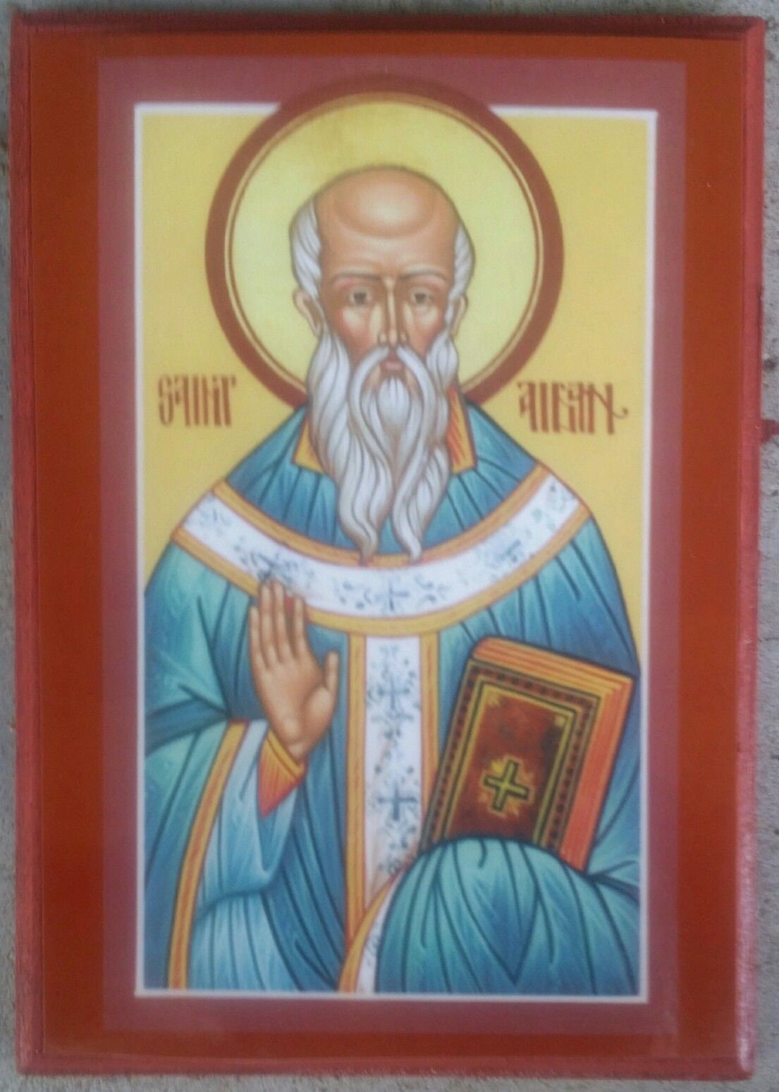 ICON of St. AIDAN - Etsy