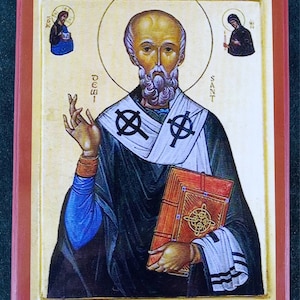 Orthodox Icon of St David of Wales - Etsy