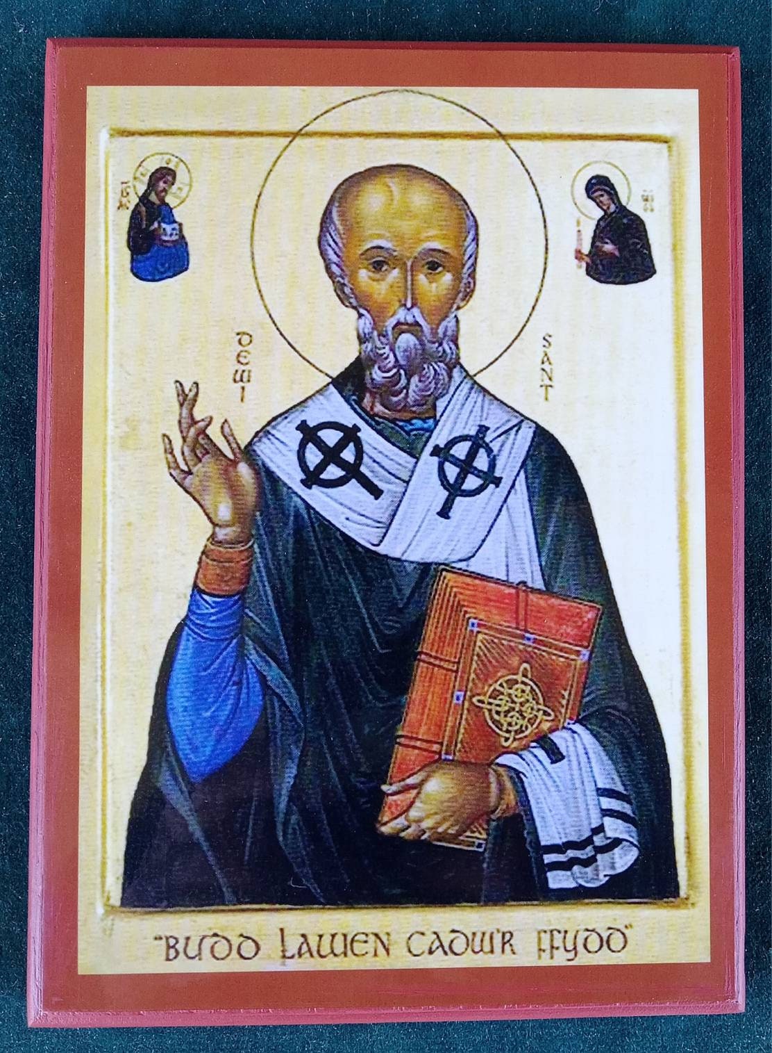 Orthodox Icon of St David of Wales - Etsy