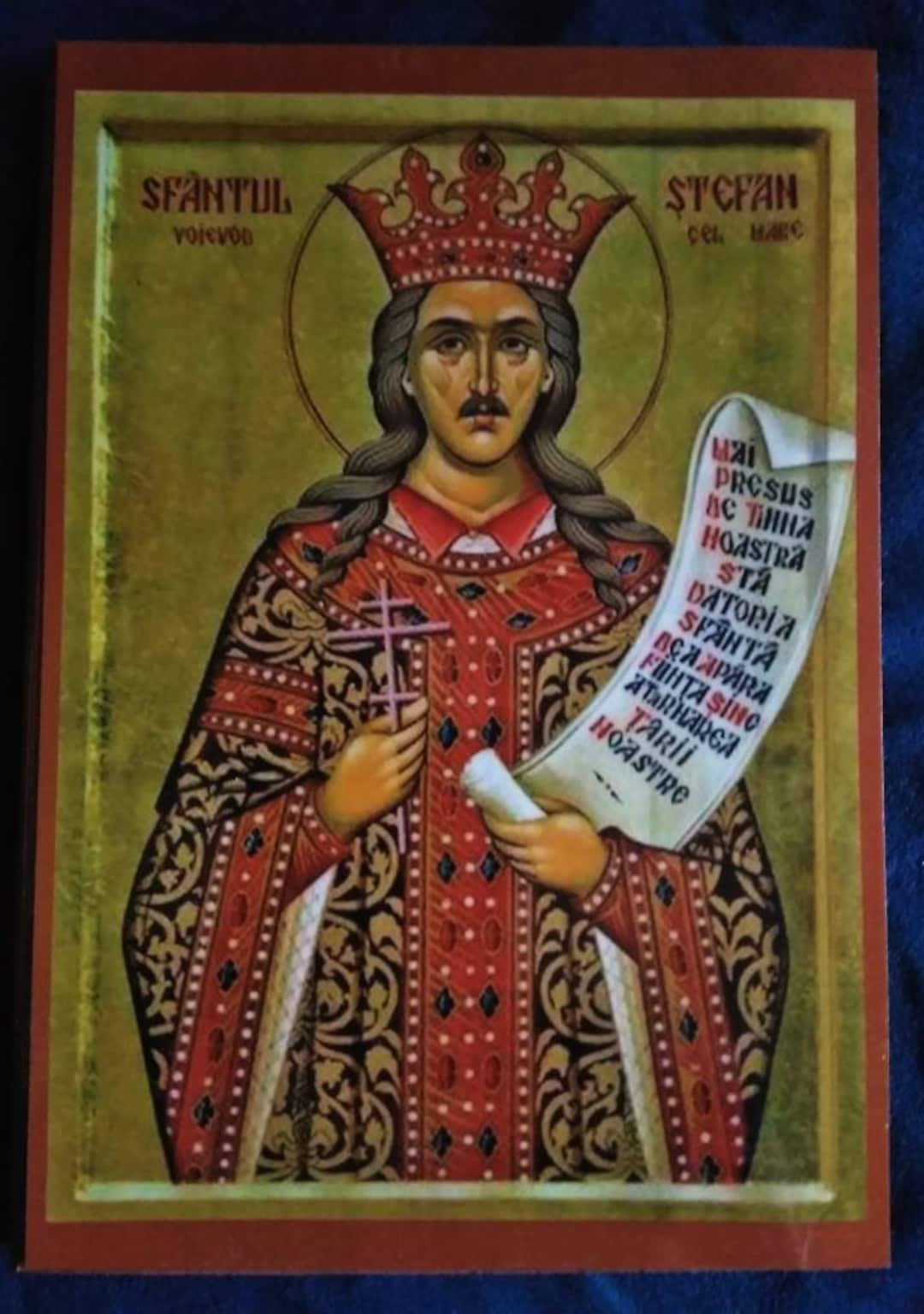 ICON of St. Stephen the Great of Moldova - Etsy