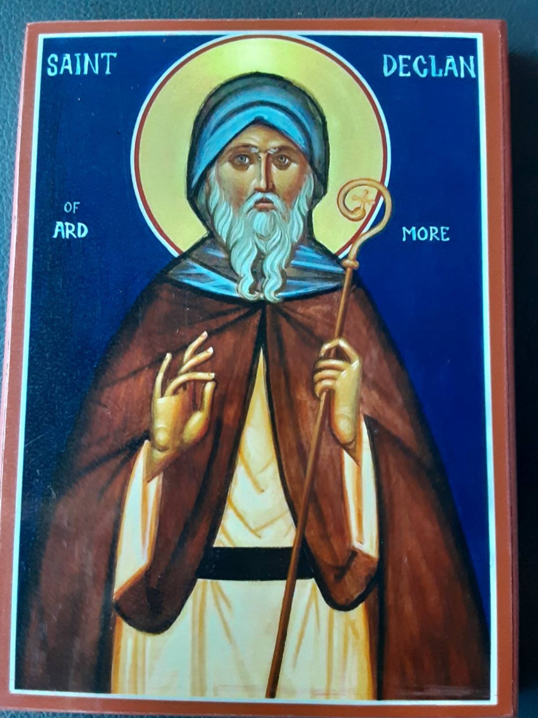 ICON of St. Declan - Etsy