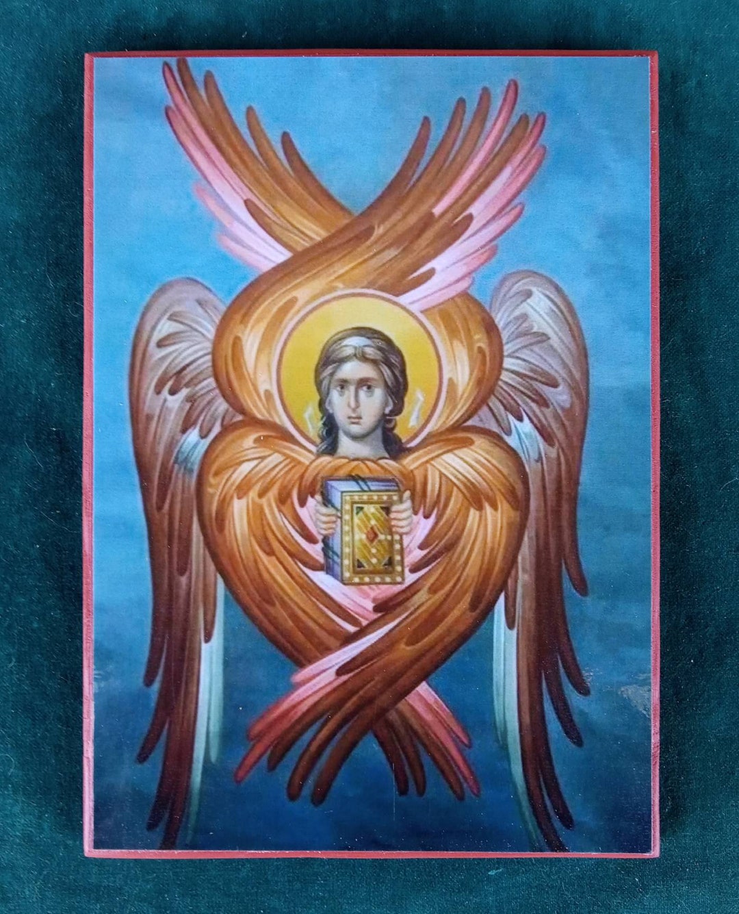 ICON of Six Winged Seraphim - Etsy