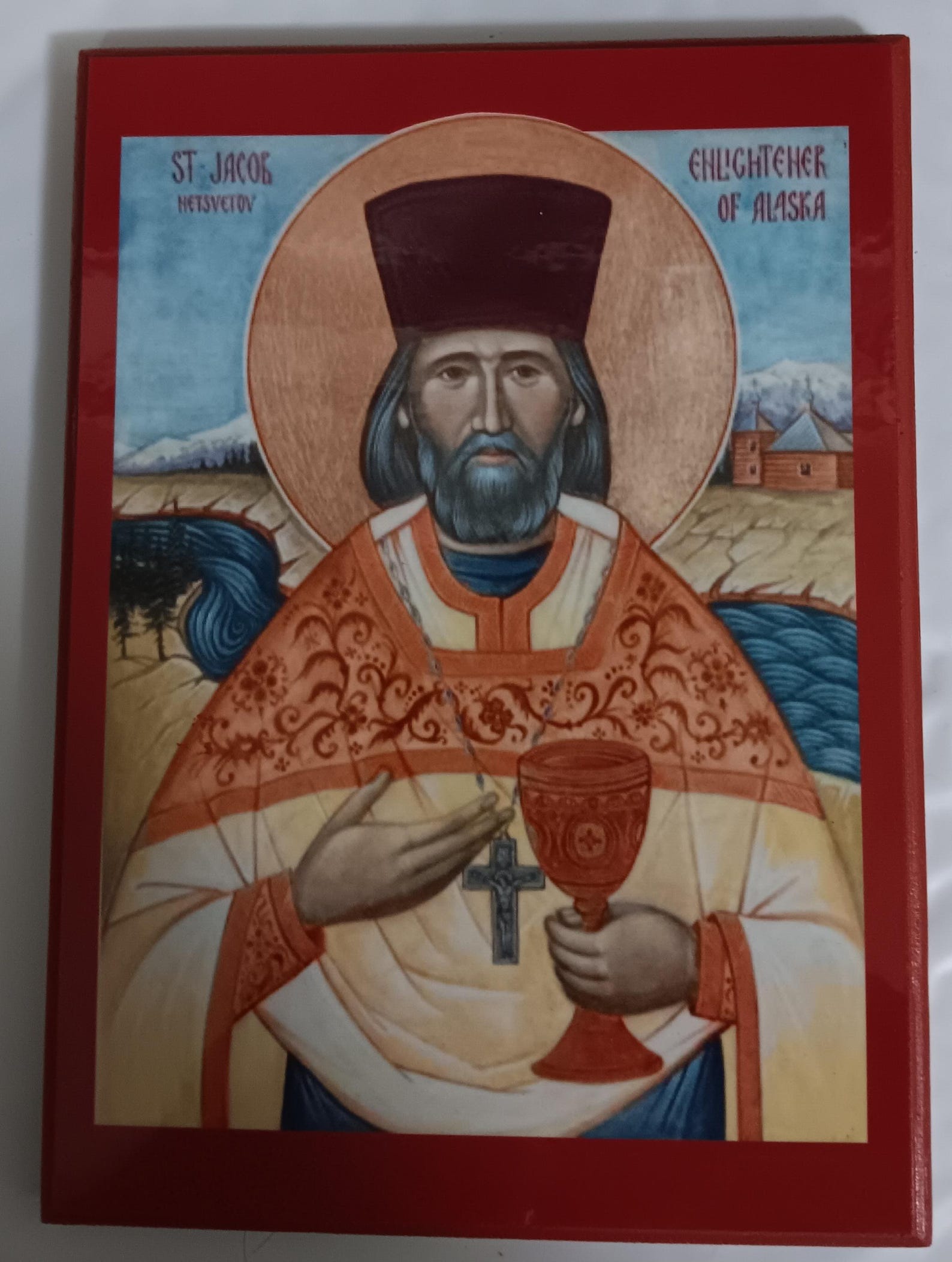 Orthodox Icon of St. Jacob of Alaska - Etsy