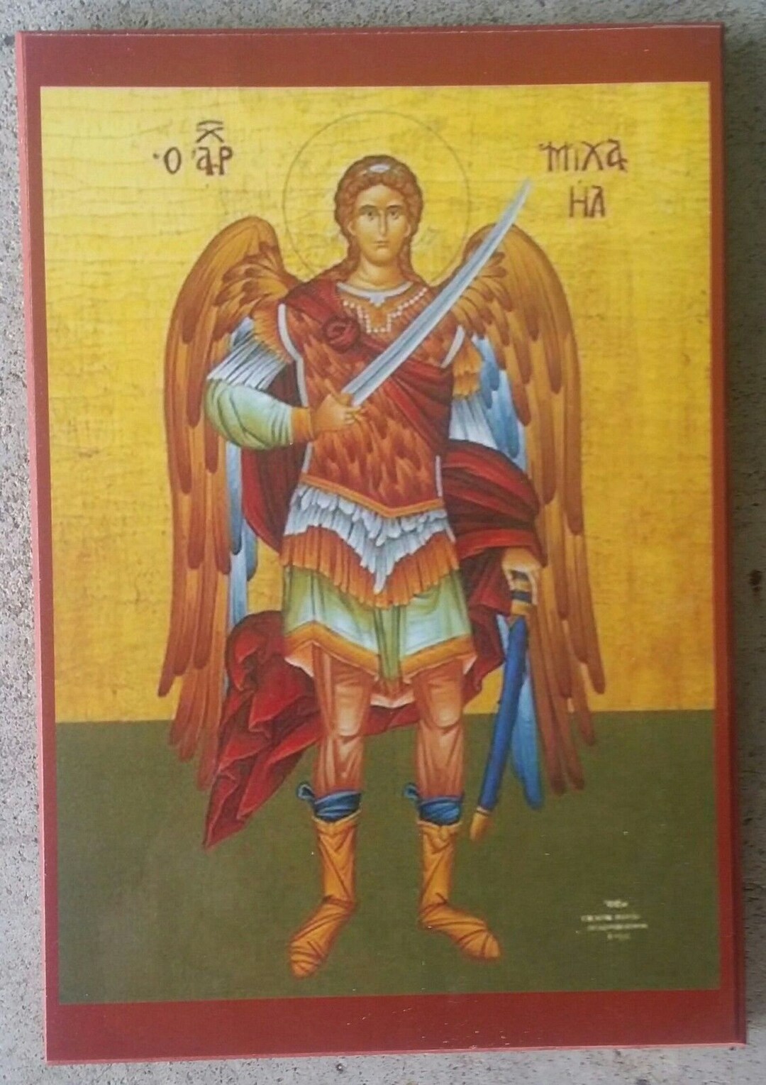 ICON of Archangel Michael - Etsy