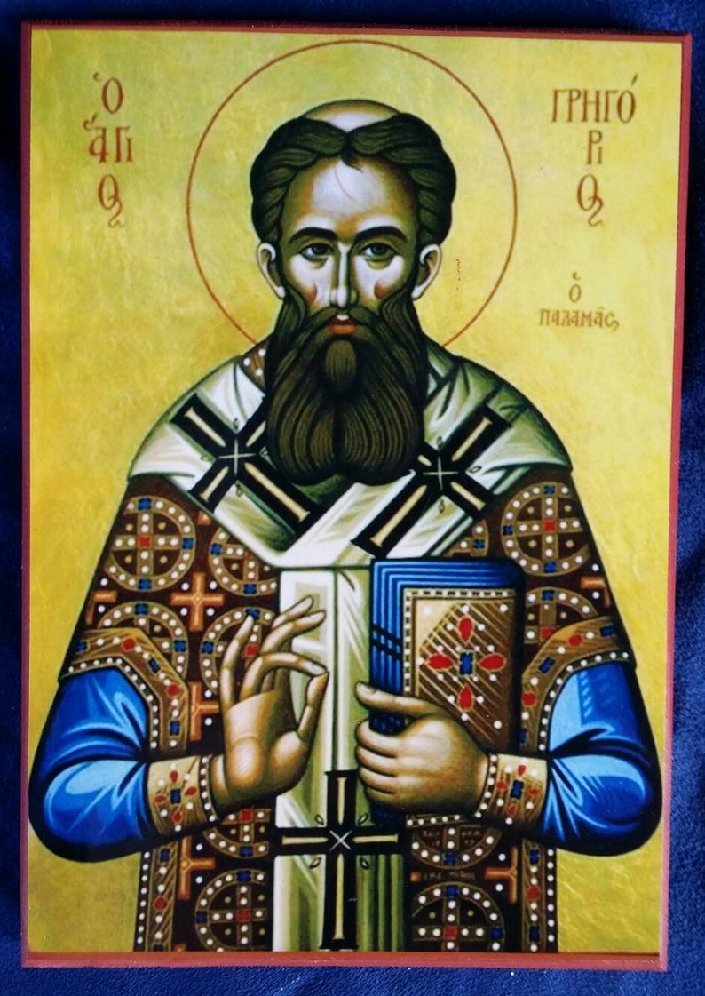 ICON of St. GREGORY PALAMAS - Etsy