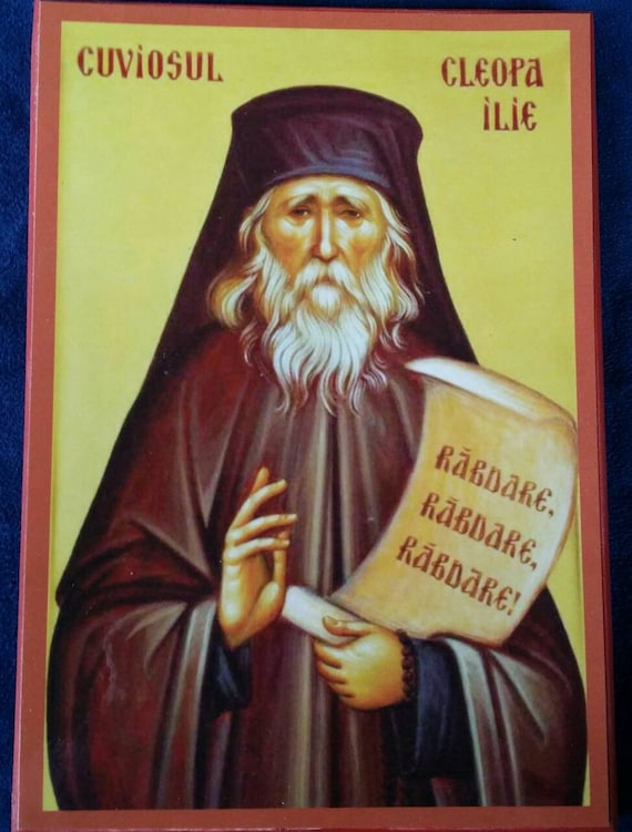 ICON of Blessed Elder Cleopa of Romania | Etsy