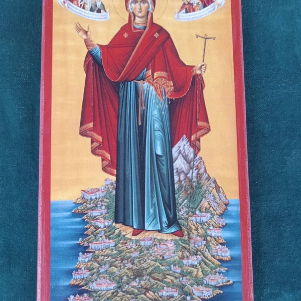 Orthodox Garden Icon - Etsy