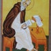 ICON of St. Columba of Iona - Etsy