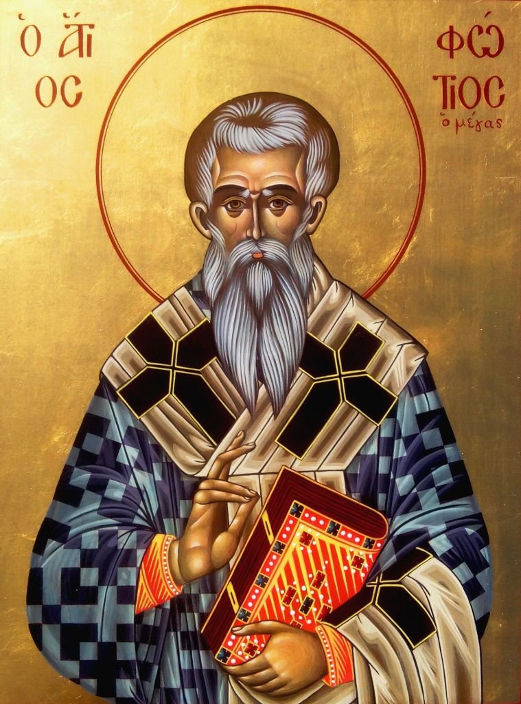ICON of St. Photius the Great - Etsy Sweden