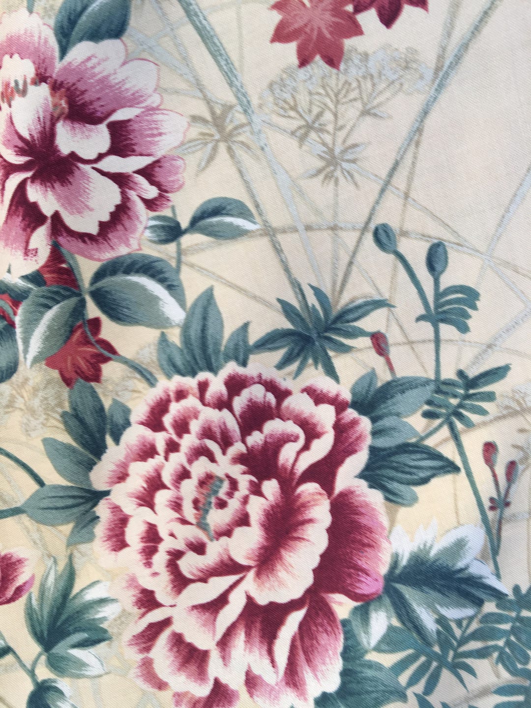 Asian Design Fabric by the Half Yard, Made by Alexander Henry, High ...