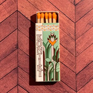 Vintage Matchbook, Kon Tiki, Restaurant, Vancouver, Canada, Matchbox, W ...