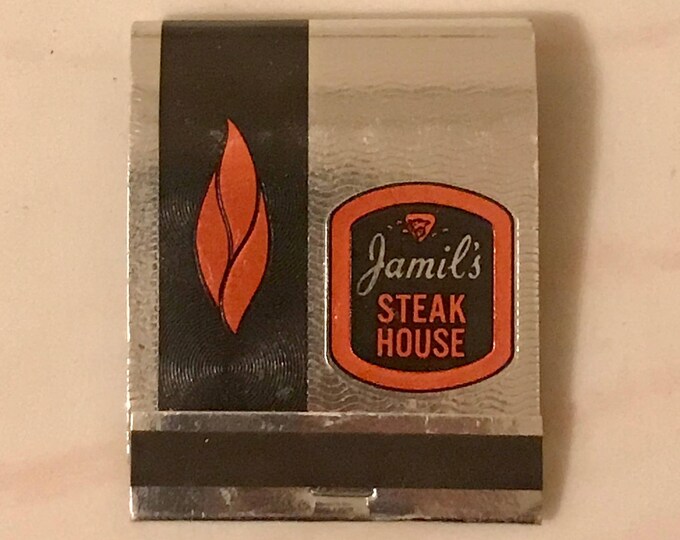 Vintage Matchbook, Jamils, Steak House, Restaurant, Dallas, Texas ...