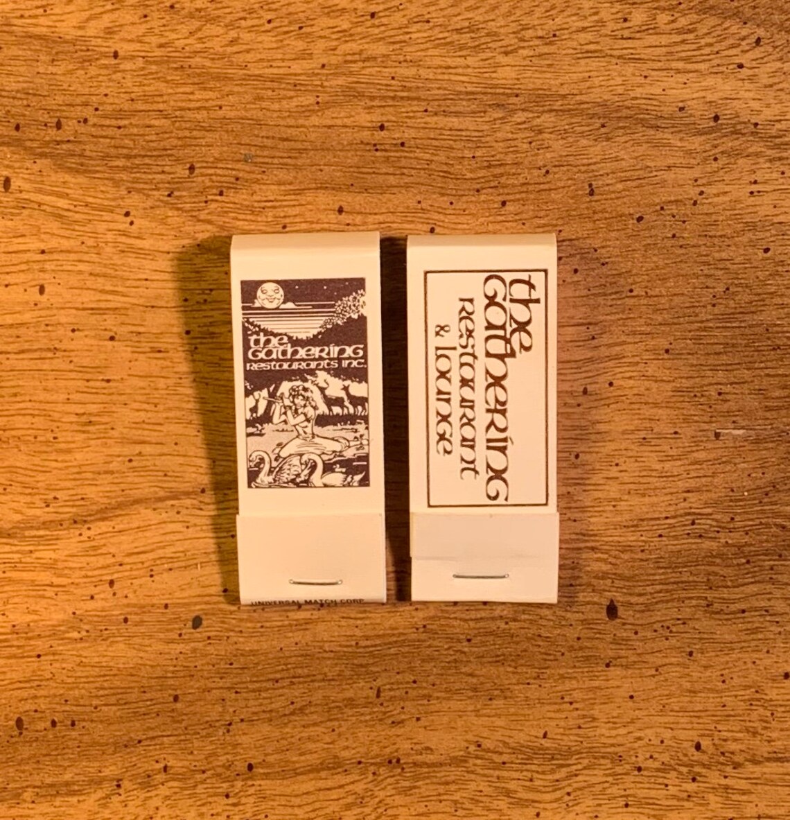 Vintage Matchbooks the Gathering Restaurant Lounge - Etsy