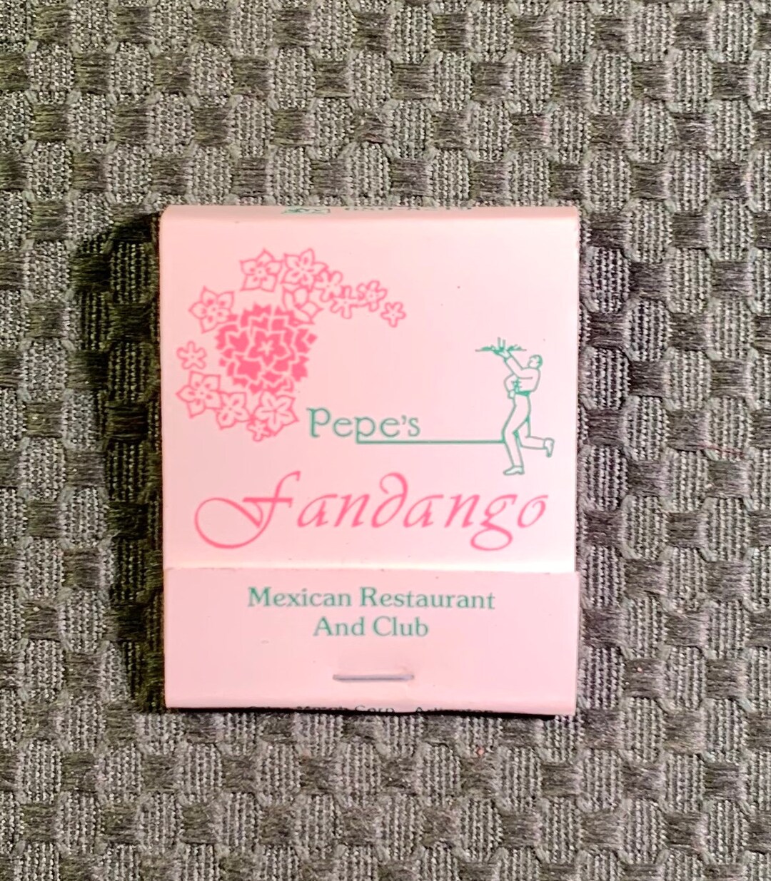 Vintage Matchbook, Pepes Fandango, Mexican Restaurant, Club, Richardson ...