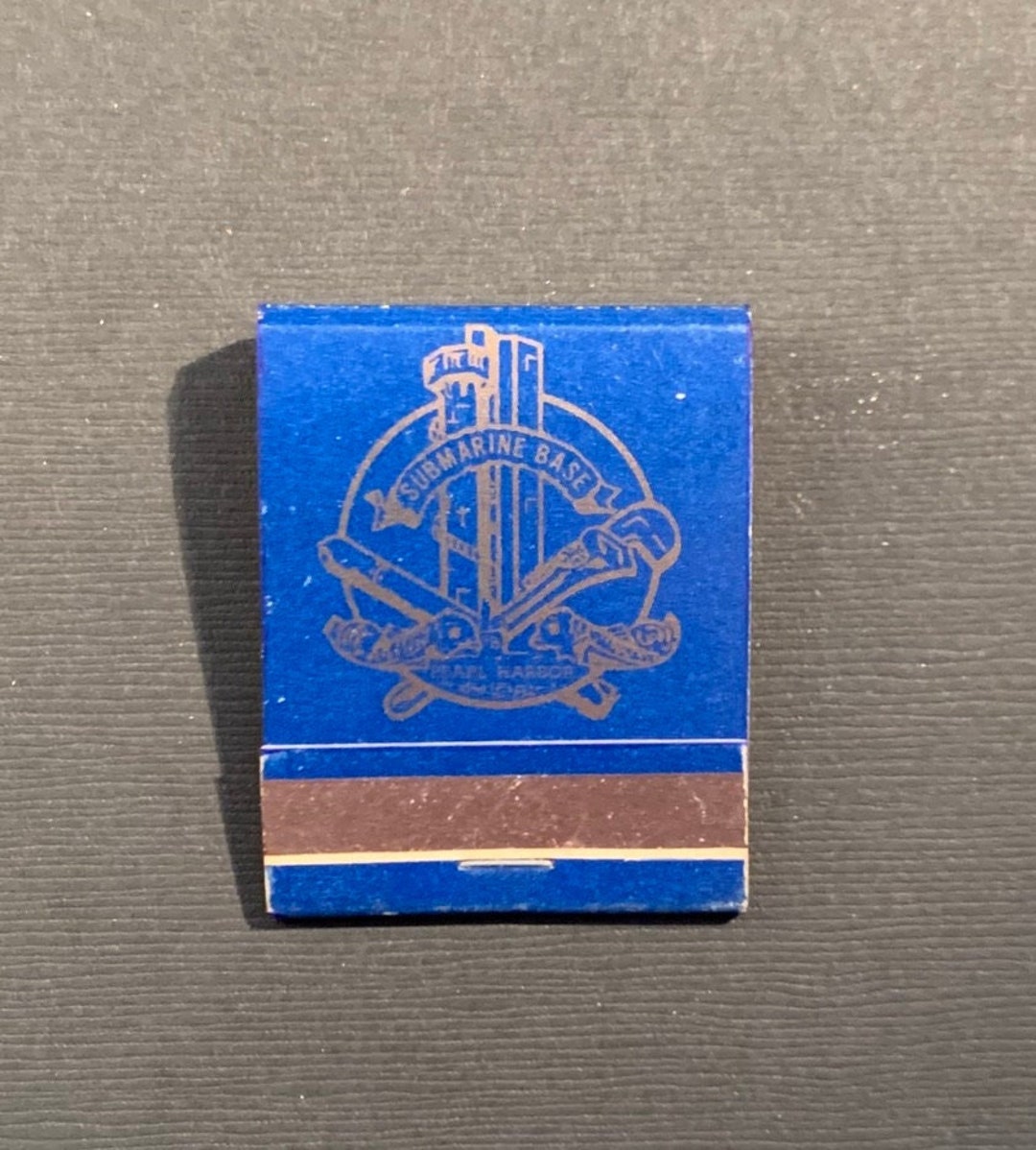 Vintage Matchbook, US Navy, Lockwood Hall, Submarine Base, Pearl Harbor ...