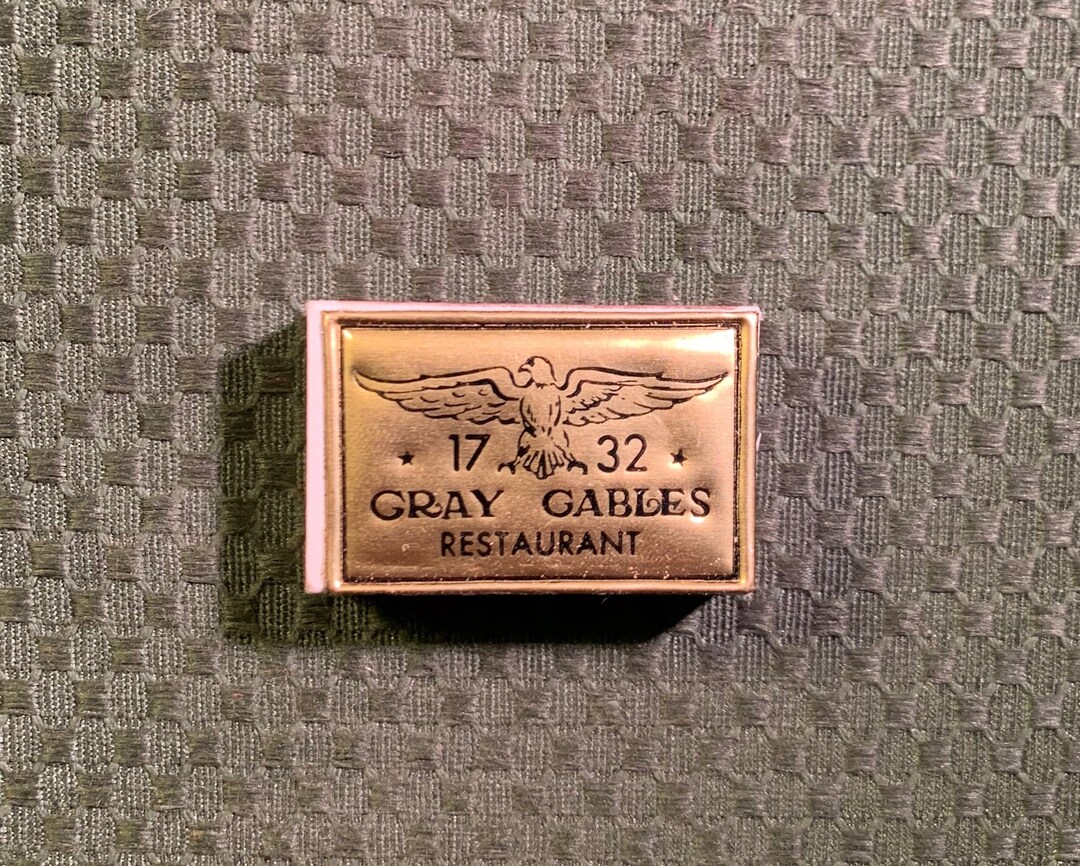 Vintage Matchbook Gray Gables 1732 Restaurant Wilmington - Etsy.de