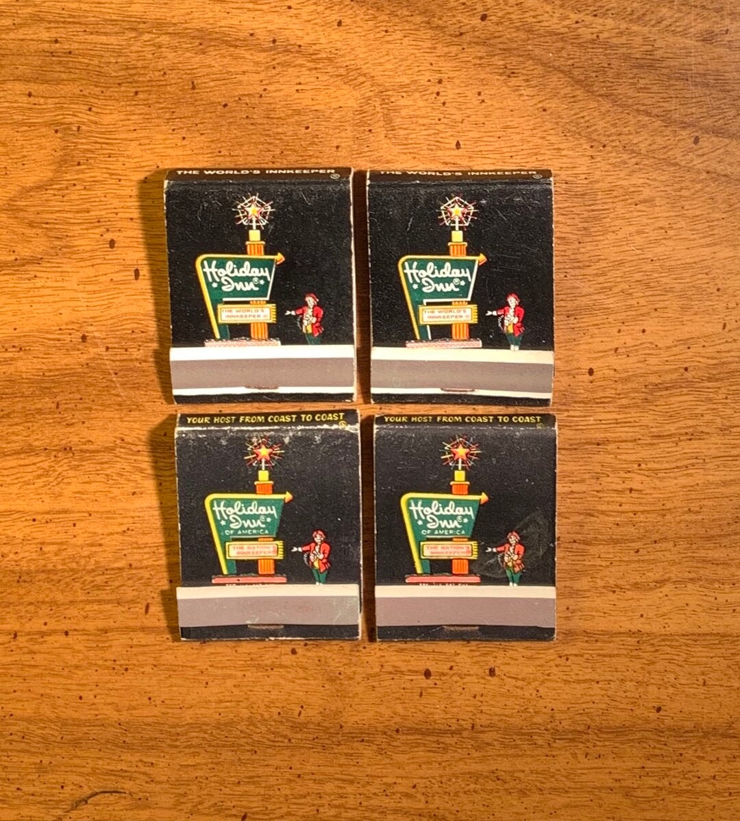 Vintage Matchbooks, Holiday Inn, Oklahoma, Tulsa, Clinton, Oklahoma ...