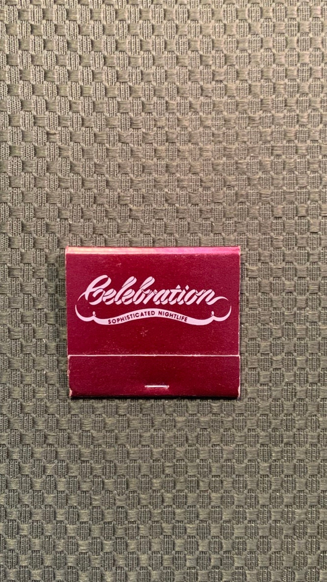 Vintage Matchbook, Celebration, Night Club, Houston, Texas, W/ All 30 ...