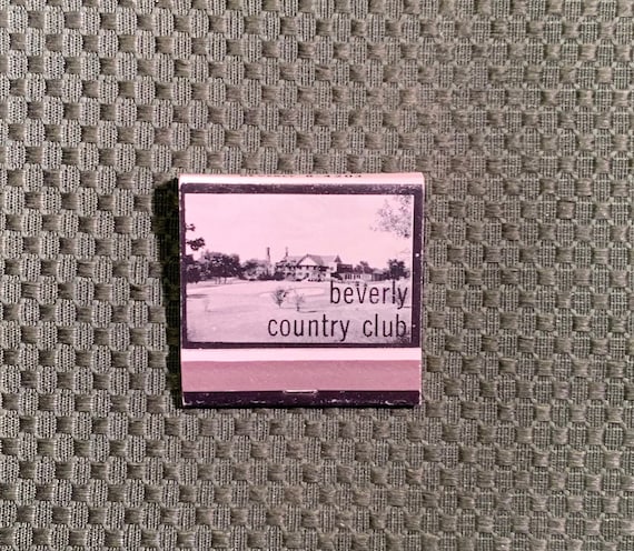 Vintage Matchbook Beverly Country Club Chicago Illinois | Etsy