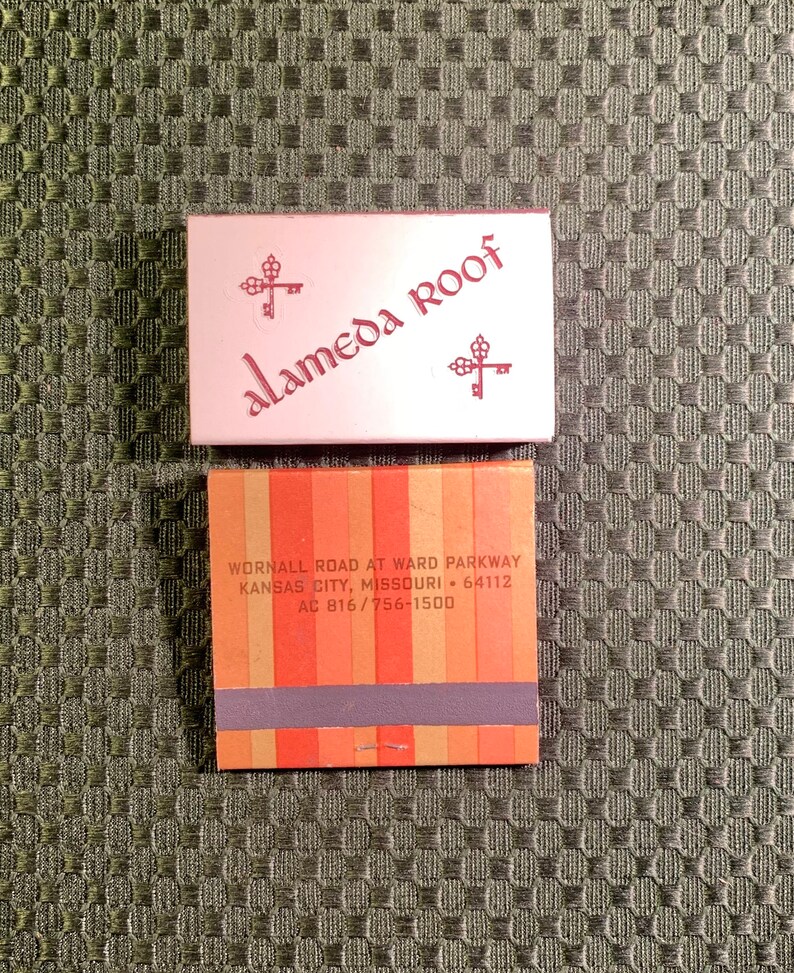 Vintage Matchbooks Alameda Plaza Hotel Alameda Roof - Etsy