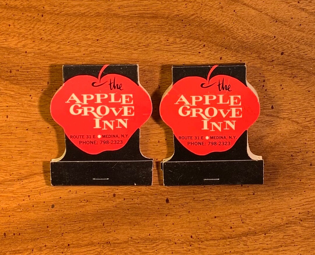 Vintage Matchbooks, the Apple Grove Inn, Restaurant, Feature Matchbook ...