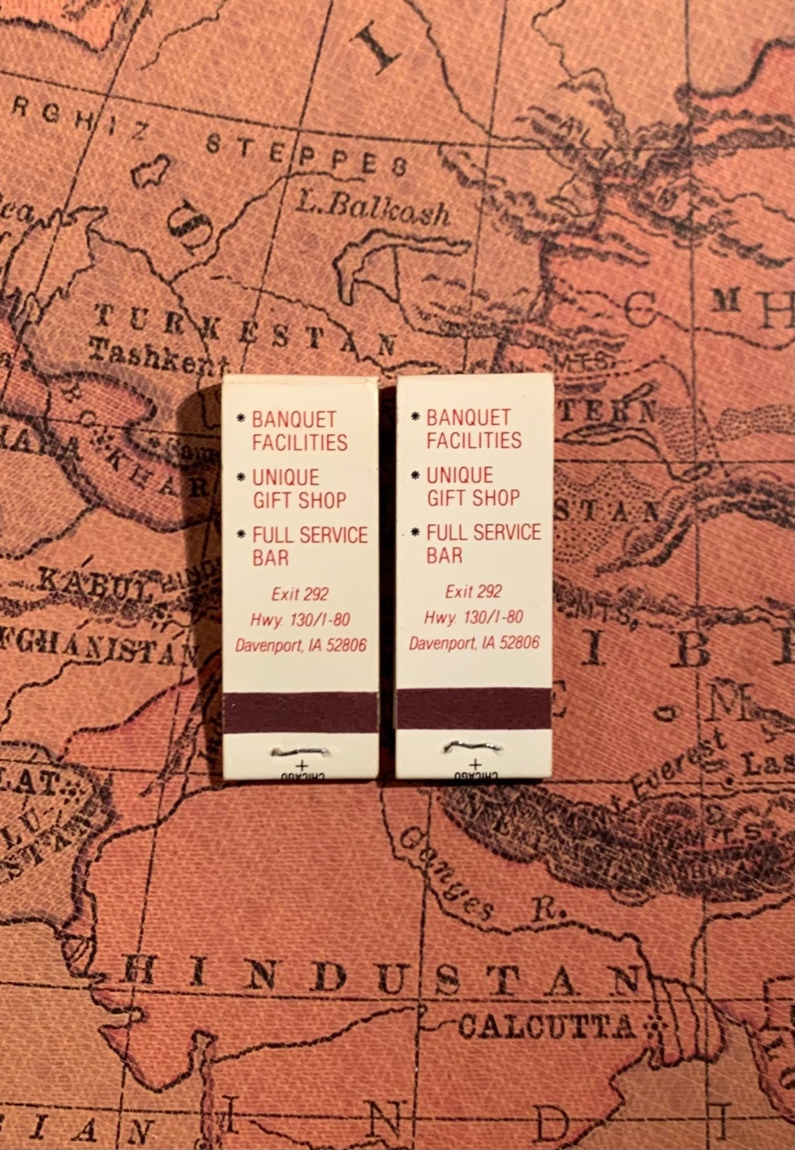 Vintage Matchbooks Iowa Machine Shed Restaurant Davenport - Etsy