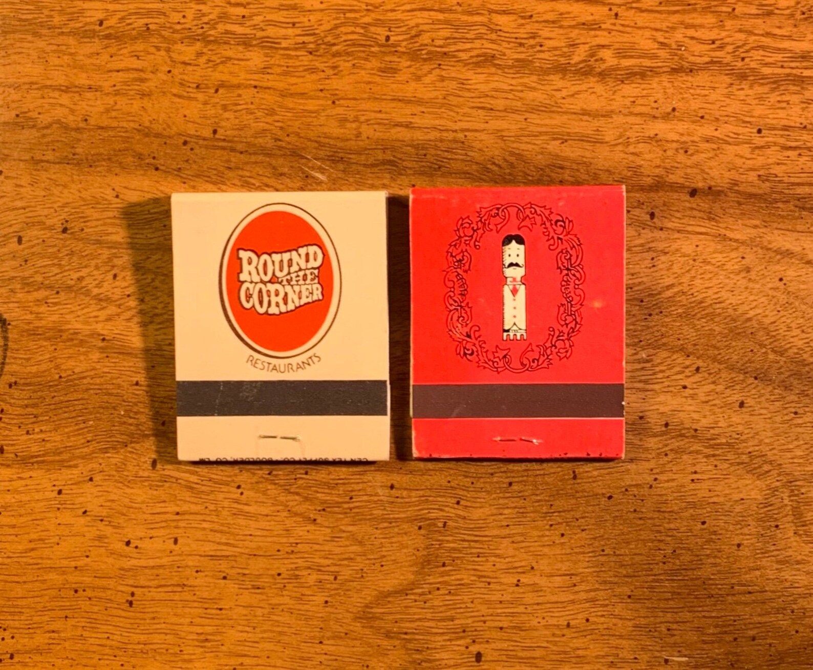 Vintage Matchbooks Round the Corner Restaurant Colorado Lot | Etsy