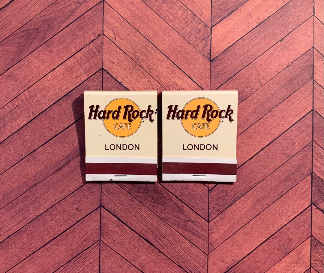 Vintage Matchbooks Hard Rock Cafe London England Lot of 2 - Etsy