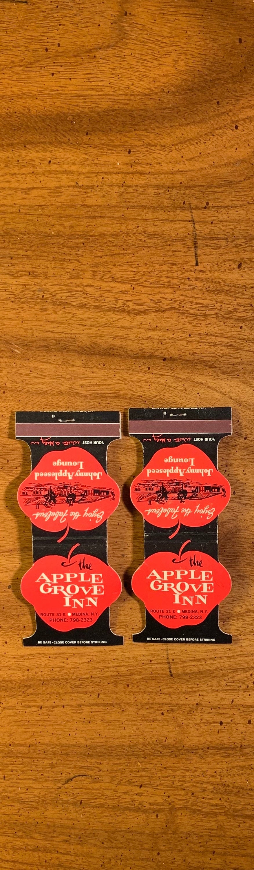 Vintage Matchbooks The Apple Grove Inn Restaurante Feature | Etsy