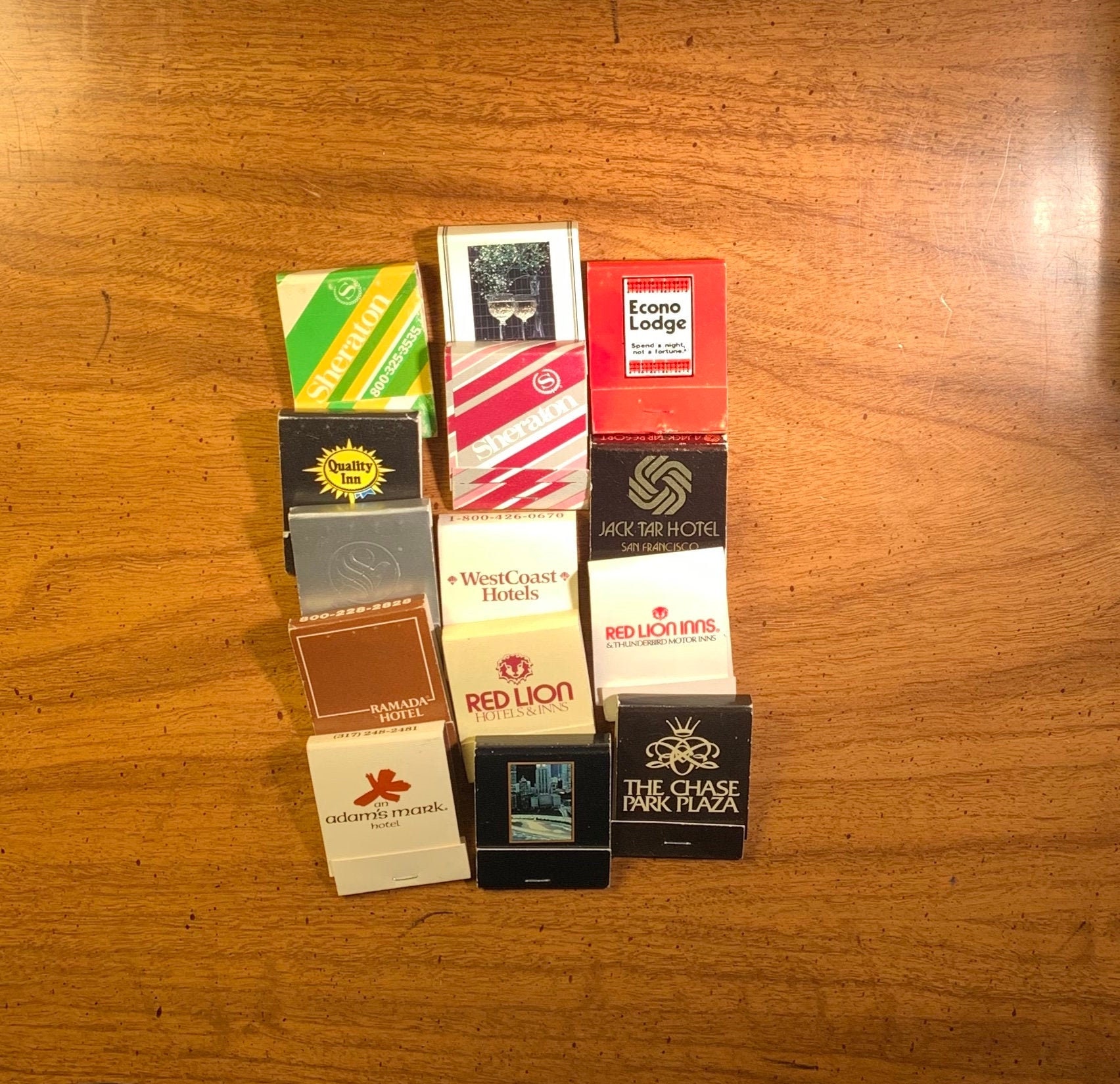 Vintage Matchbooks Red Lion Ramada Sheraton Westin Econo - Etsy