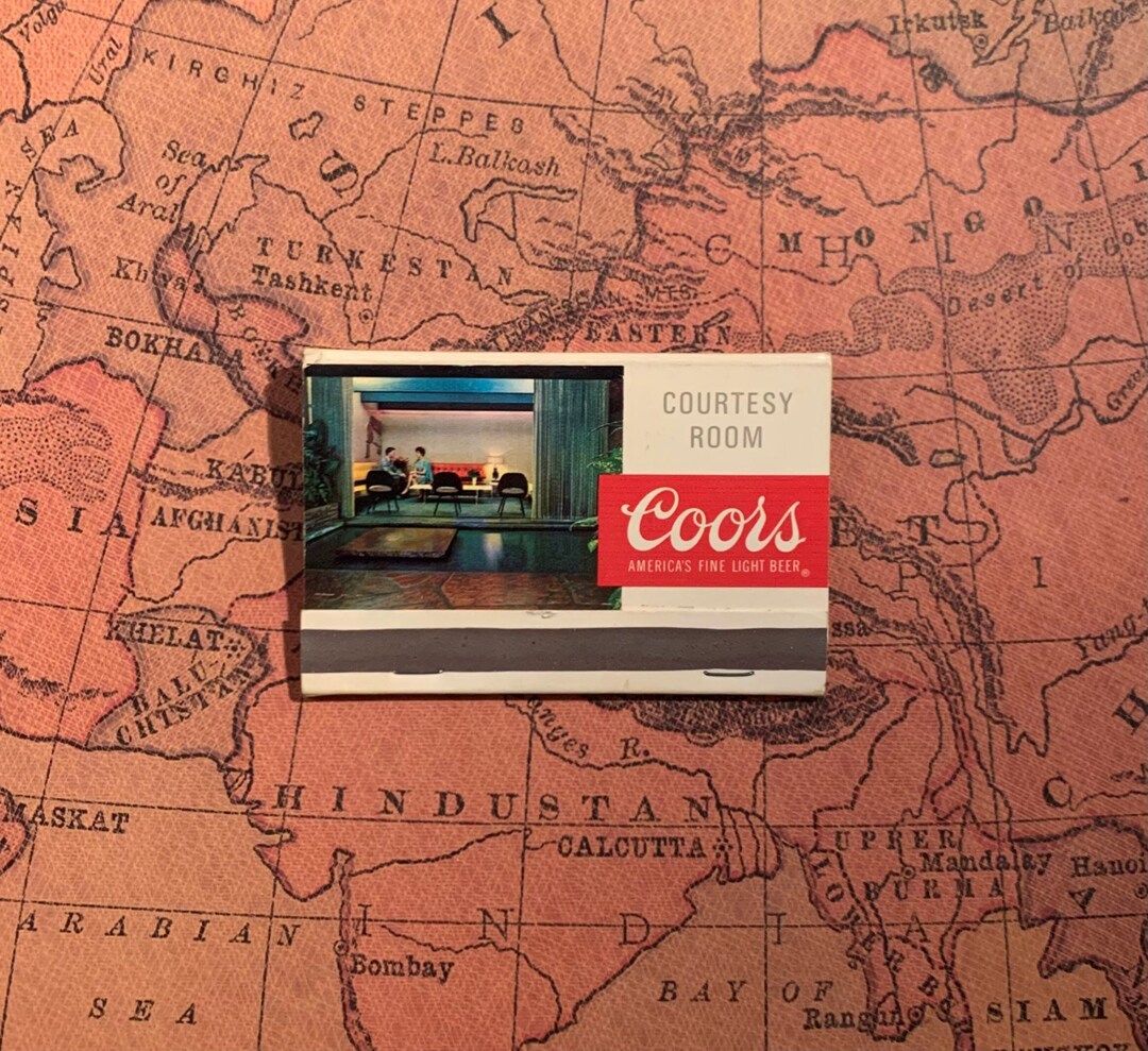 Vintage Matchbook, Adolph Coors, Beer, Brewery, Front Strike W/ 40 ...