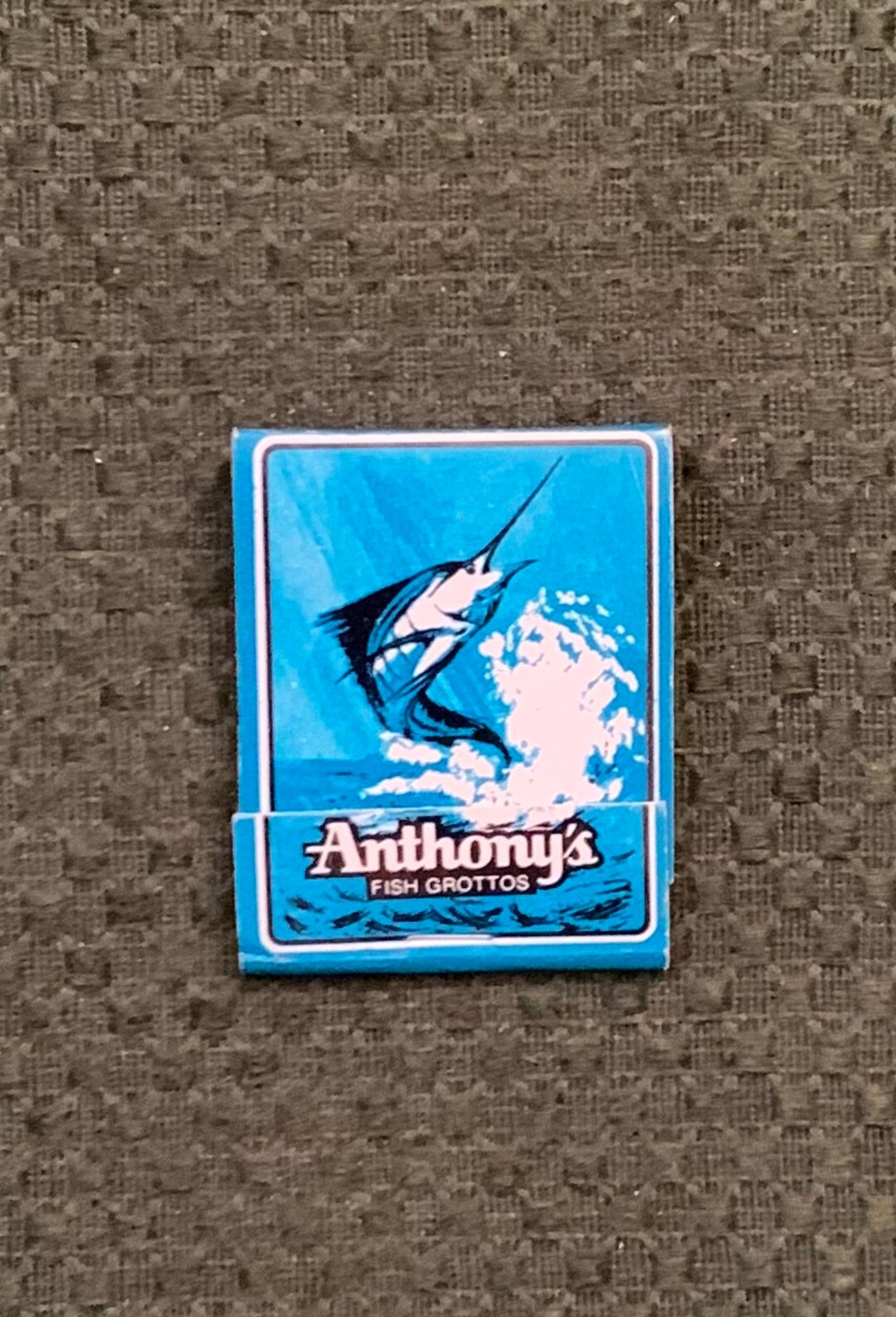 Vintage Matchbook Anthonys Fish Grotto Restaurant San - Etsy