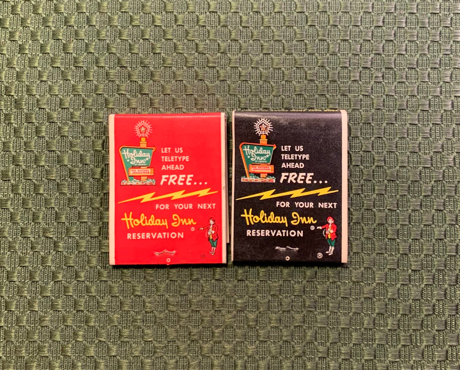 Vintage Matchbooks, Holiday Inn, Holidex, Orlando, Florida, Motel, Lot ...