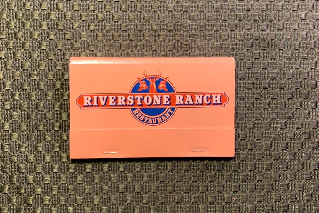 Vintage Matchbook, Riverstone Ranch, Restaurant, Houston, Texas, 40 ...