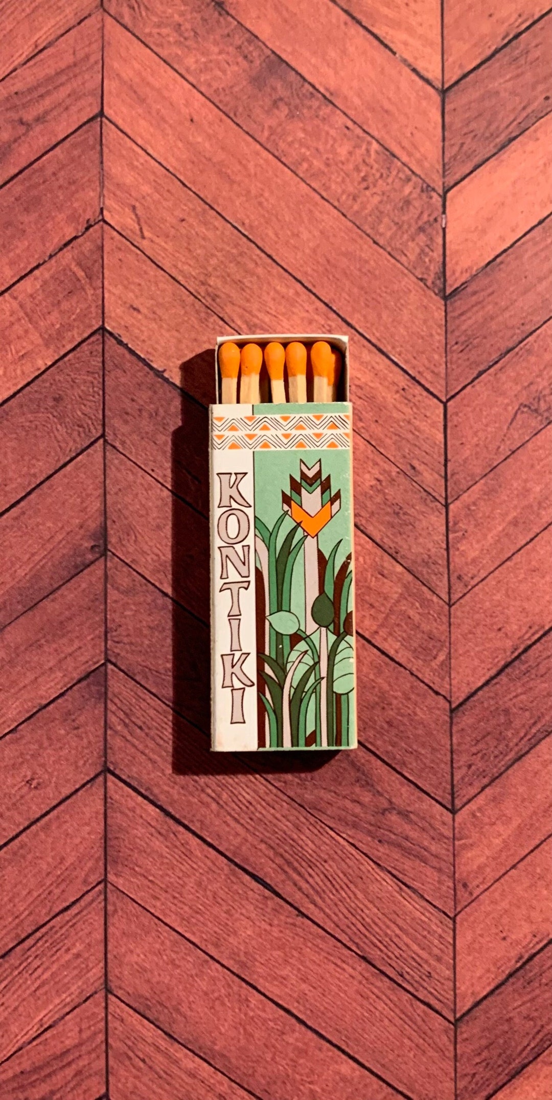 Vintage Matchbook, Kon Tiki, Restaurant, Vancouver, Canada, Matchbox, W ...