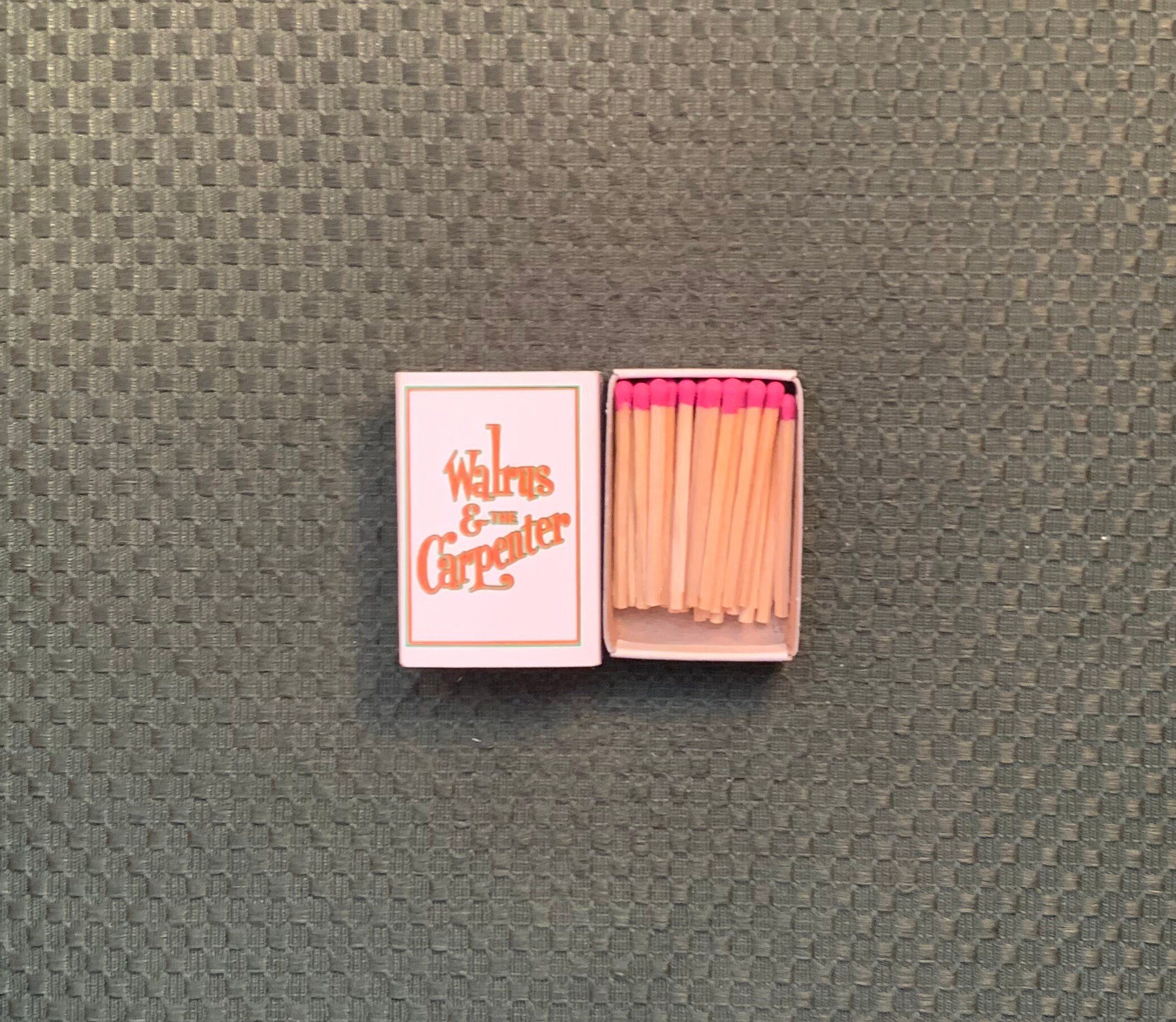 W Wooden Match Sticks Vermont Bar Dog Team Tavern Middlebury Restaurant ...