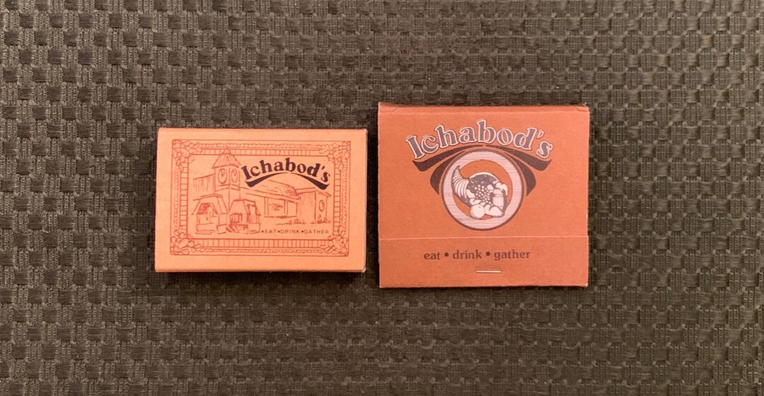 Vintage Matchbooks, Ichabods, Restaurant, Denver, Colorado, Lot of 2 ...