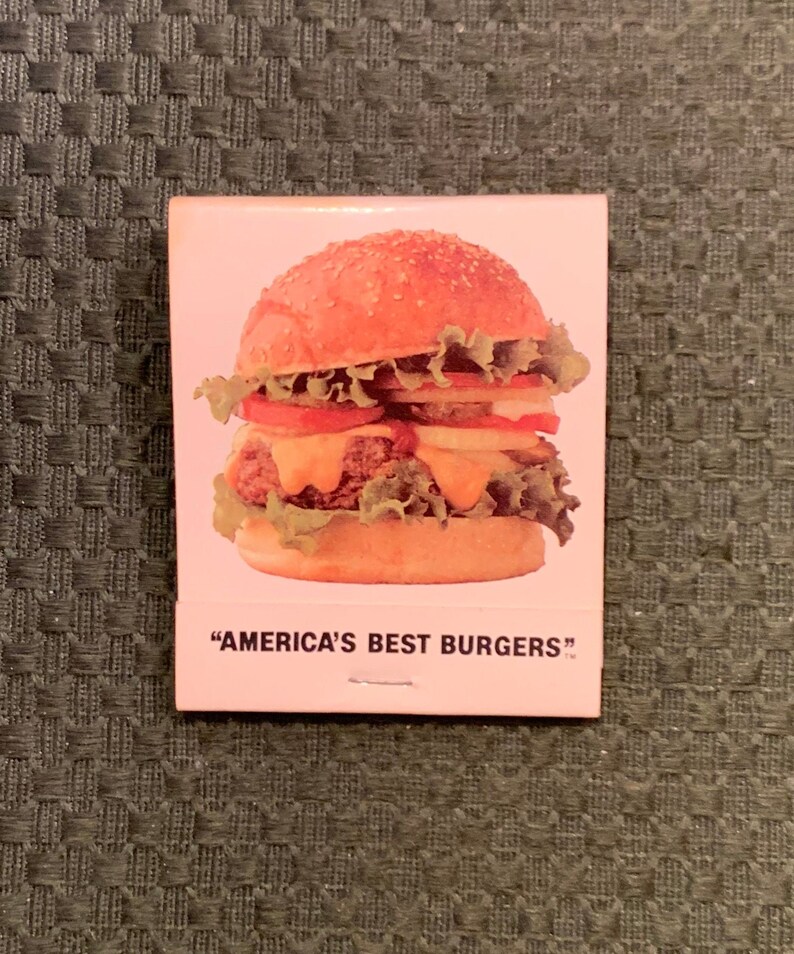 Vintage Matchbook Flakey Jakes Burger Restaurant - Etsy