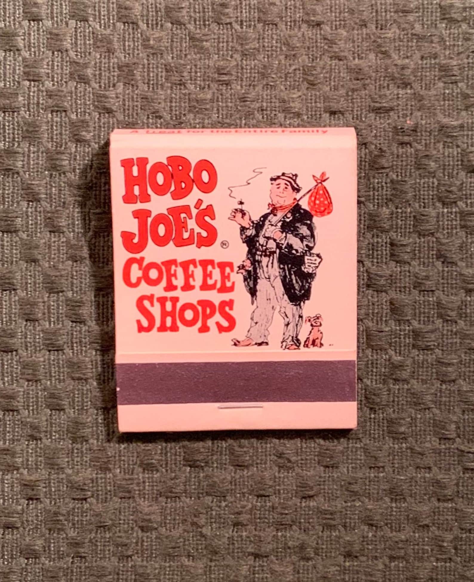 Vintage Matchbook Hobo Joes Coffee Shop Front Strike - Etsy