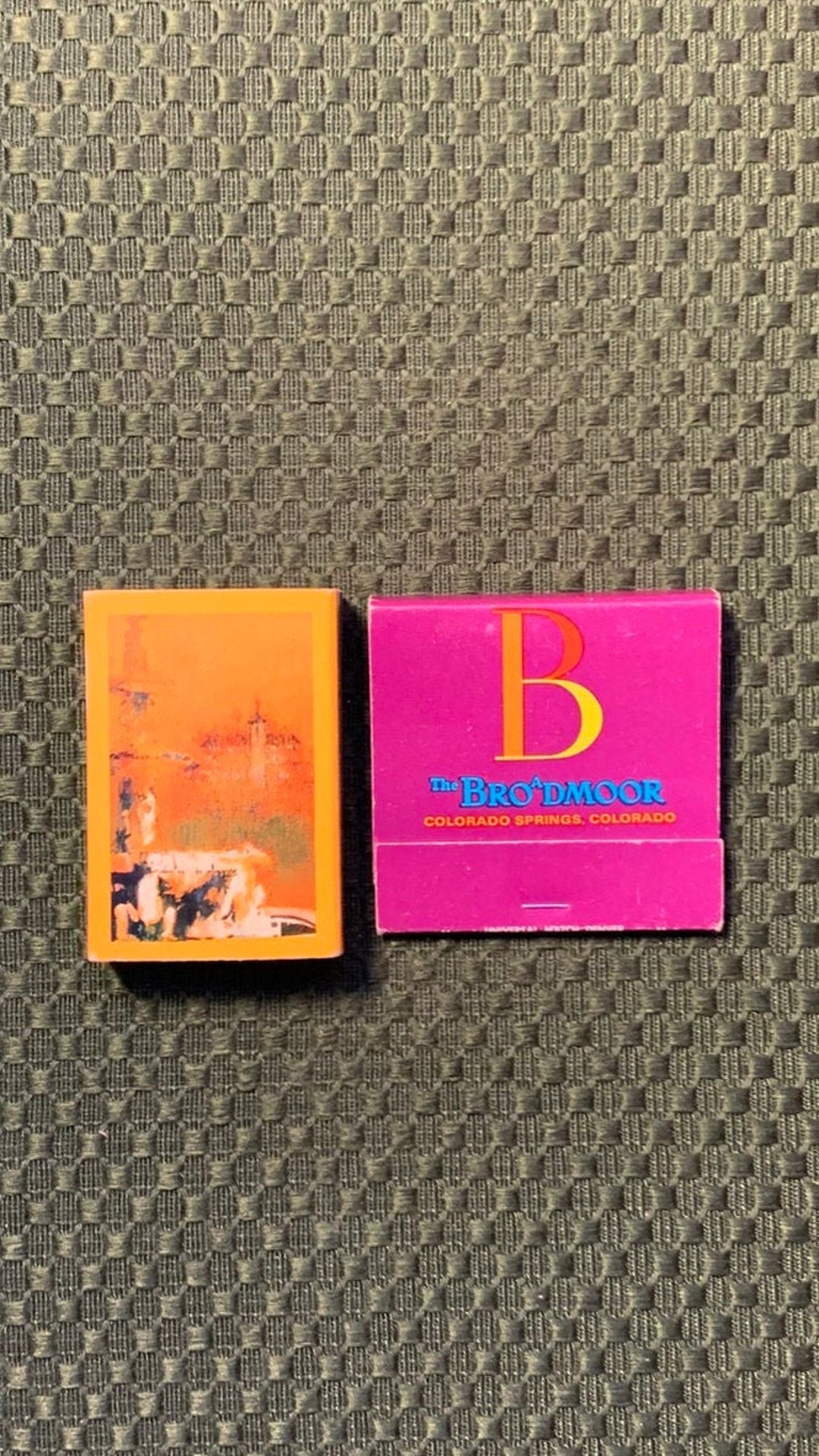 Vintage Matchbooks, Broadmoor Hotel, Colorado Springs, Denver, Lot Of 2 ...