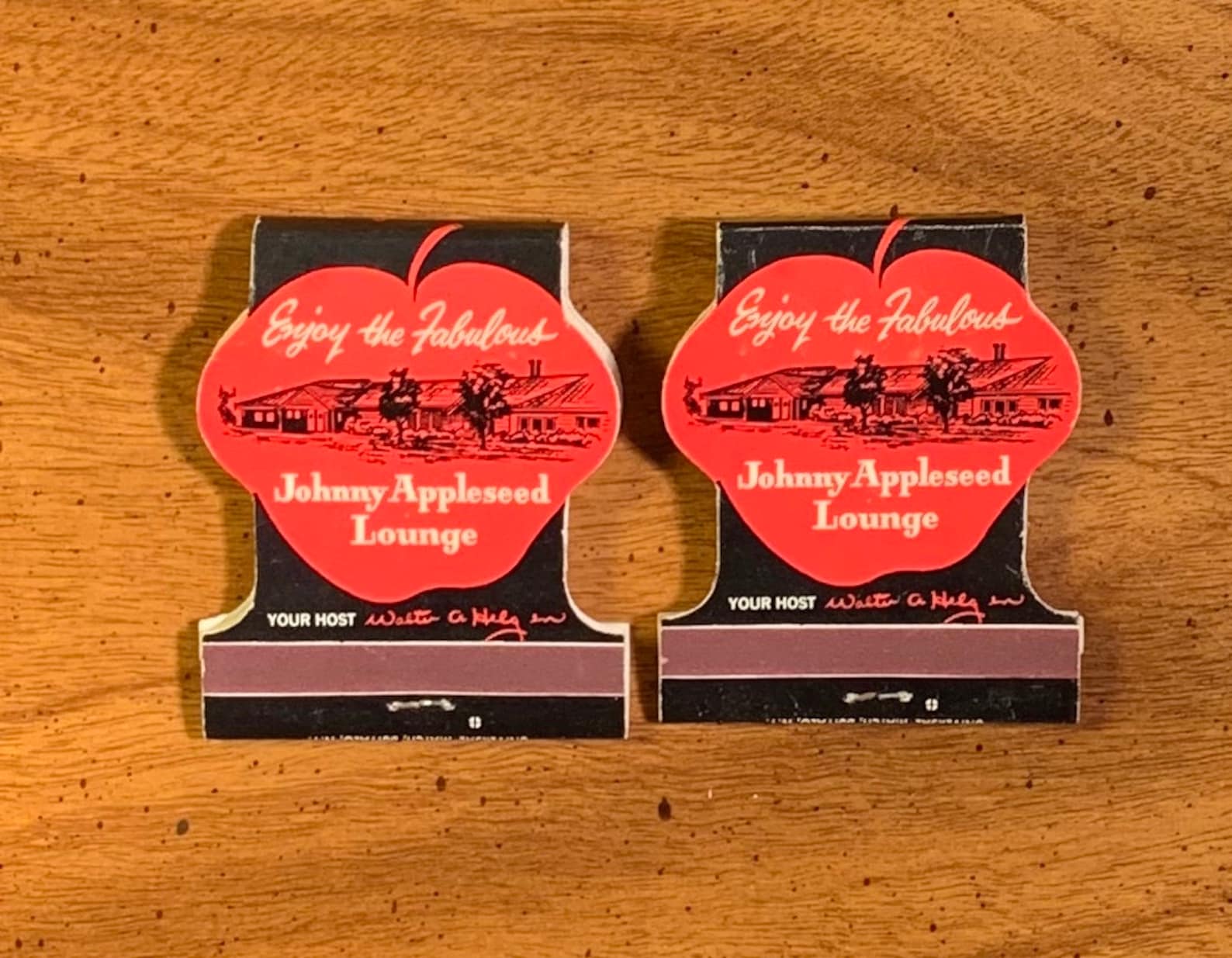 Vintage Matchbooks The Apple Grove Inn Restaurante Feature | Etsy