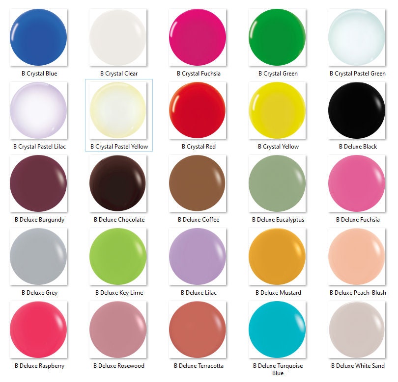 2021 Update Betallic Latex Colors for Publisher Powerpoint - Etsy