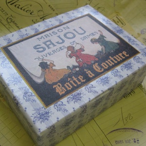 Sajou Sewing Box- Little Girls Sewing - Etsy
