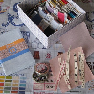 Sajou Museum & Heritage Gift Box Cross Stitch Kit History of Maison ...