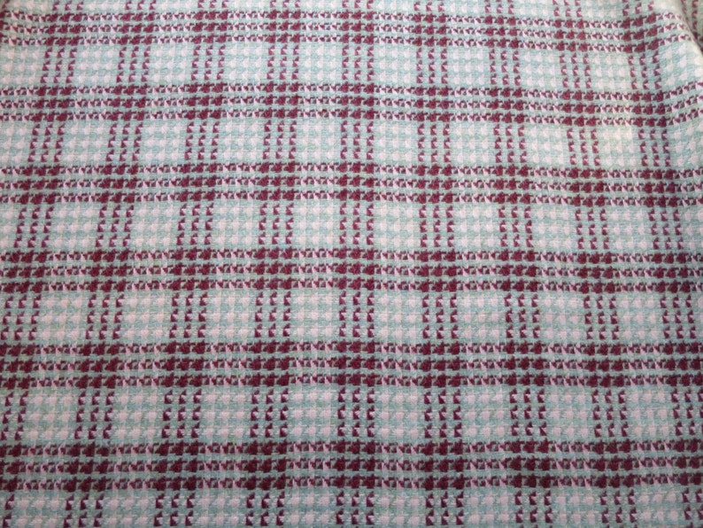 Scottish Tweed Wool Fabric Patterned Check Tweed by the - Etsy