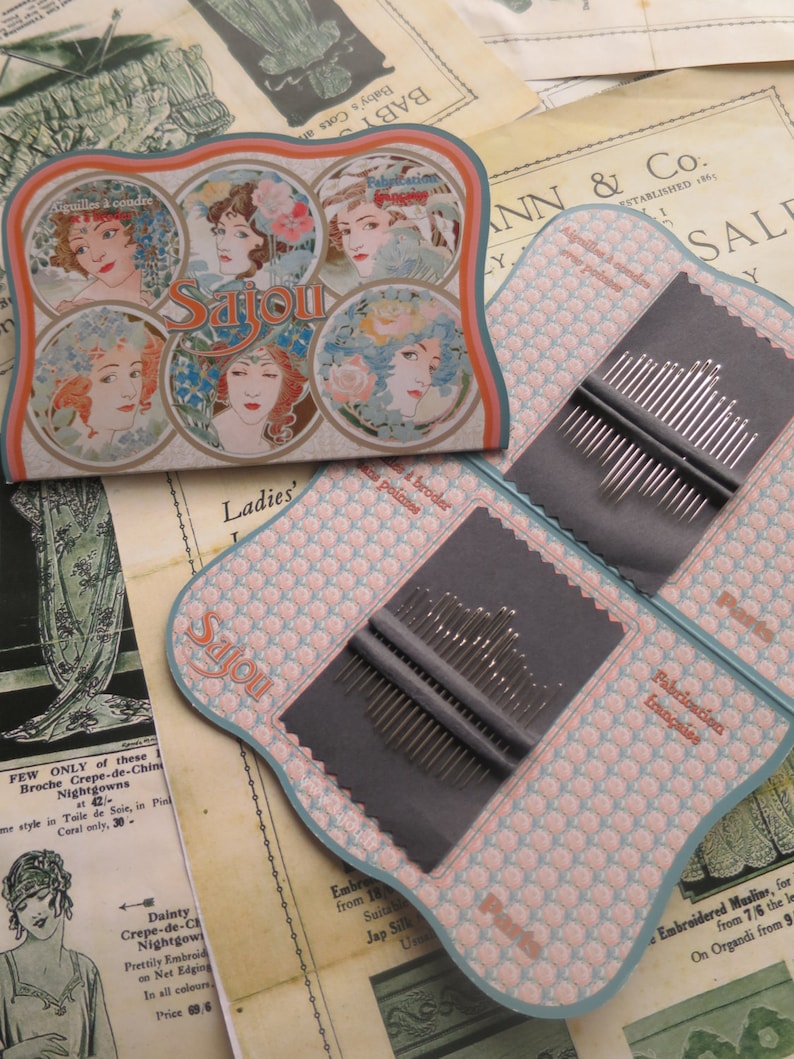 Sajou 40 Needle Selection Picture Books, Embroidery & Sewing Needles ...