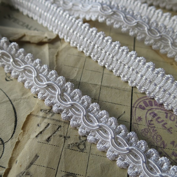 White Gimp Braid - Etsy
