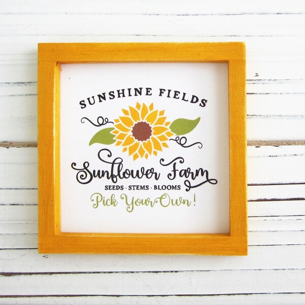 Sunflower Sign - Etsy
