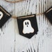 Miniature Halloween Banner for Tiered Trays, Miniature Ghost Banner ...